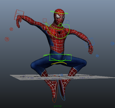 3D Production Foundation: Spiderman Poses