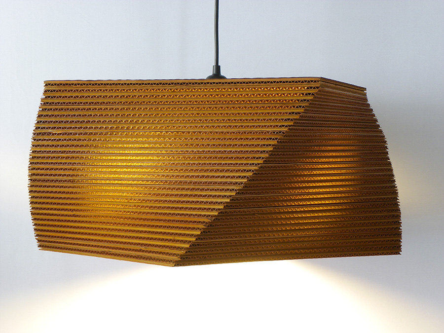 Creativity..!!: Creative Cardboard Lamps..!!