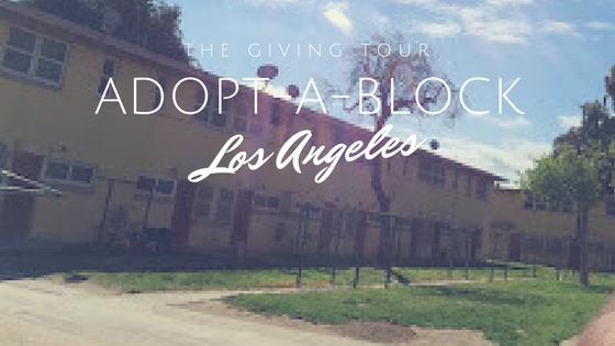 Peacin' Out: The Giving Tour: Adopt-A-Block