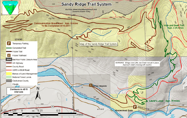 Perry's Travels: MTB Mount Hood: Hide and Seek Trail @ Sandy Ridge