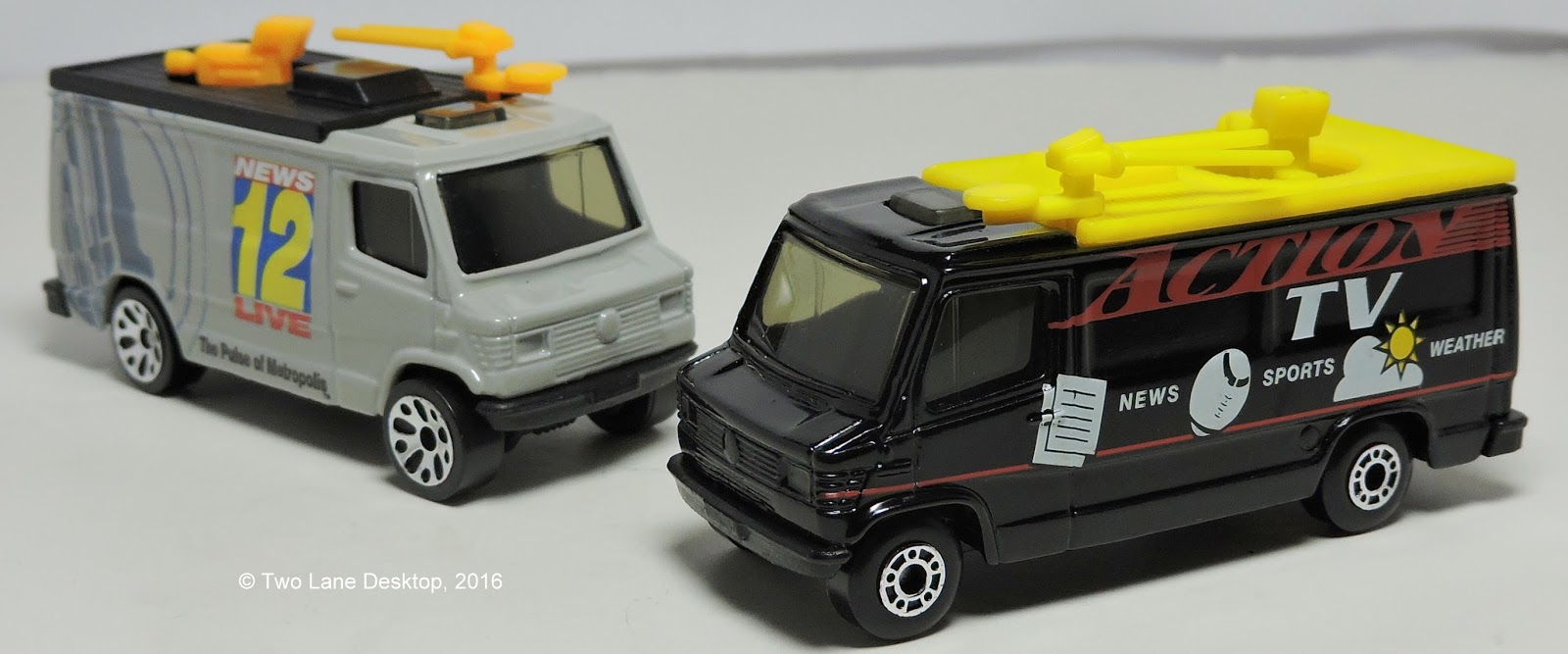 Matchbox 2015 Ford Transit TV New Van, 1990, 1995, and 2006 Ford ...