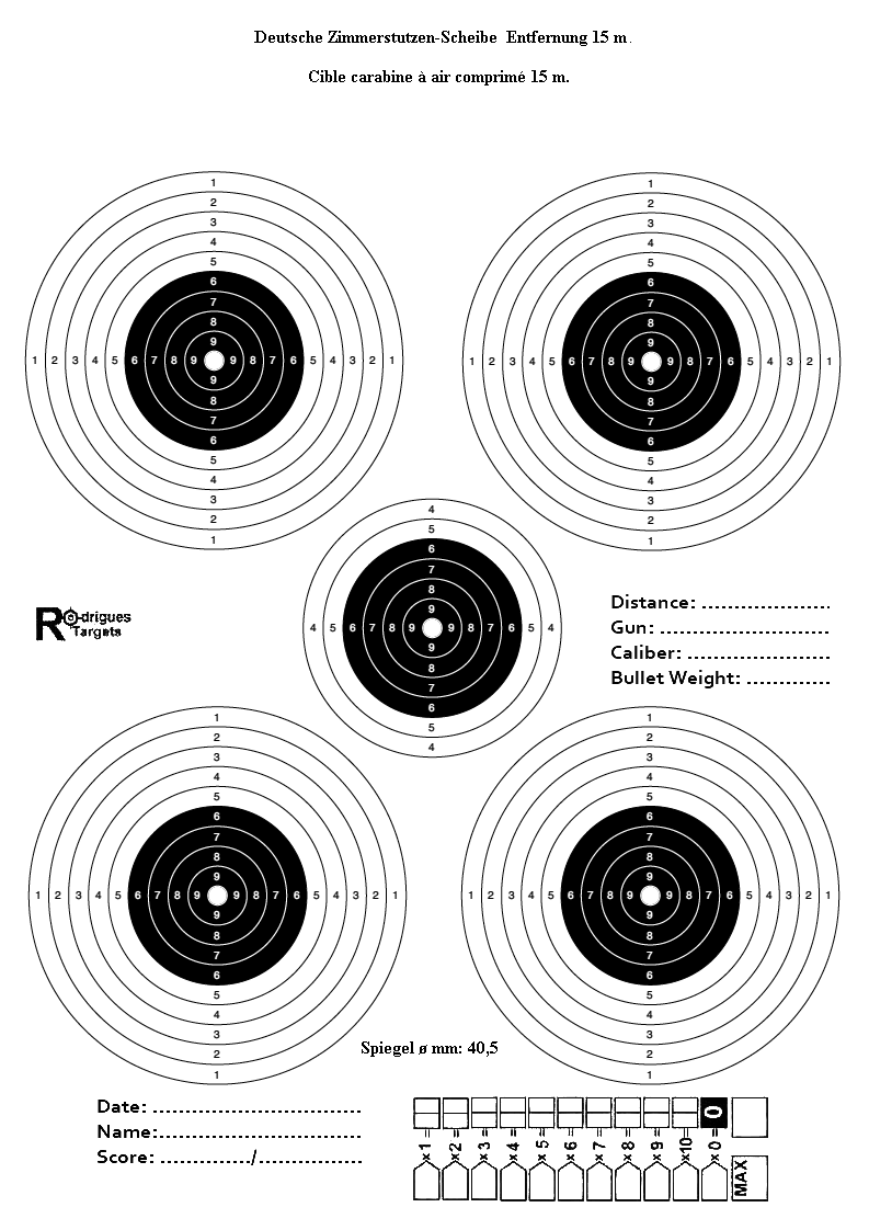Airsoft Tir I Airsoft România Blog: Ţinte noi de la "Rodrigues Targets"