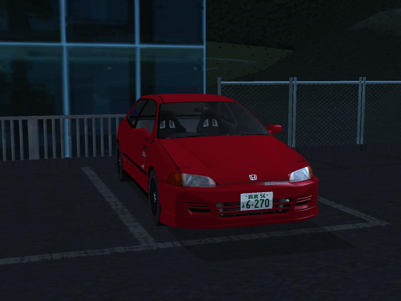 Yokota Workshop: Shoji Shingo Honda Civic EG6 SIR New Initial D Movie ...