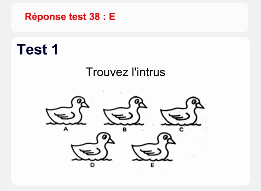 QCM-CONCOURS-GRATUITS: Test psychotechnique, test d'observation