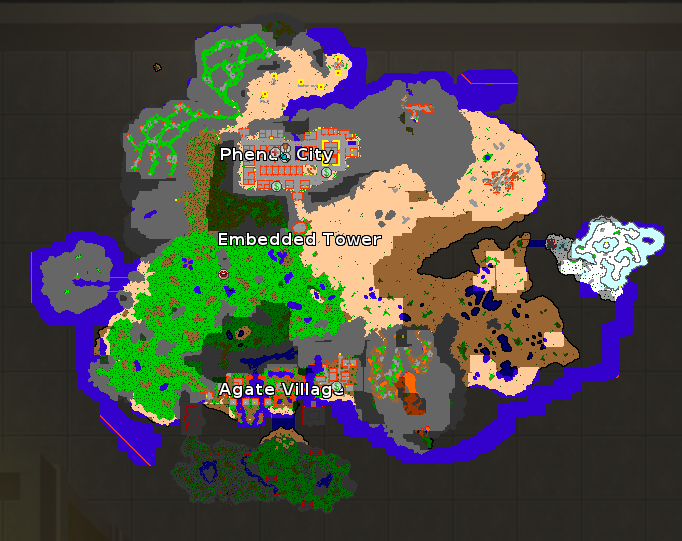 PokeXGames BR: Mapas