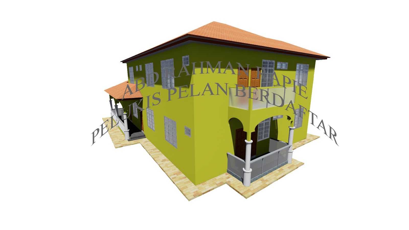 ABD RAHMAN Pelukis Pelan Berdaftar (Arkitek Consultant): Lukisan ...