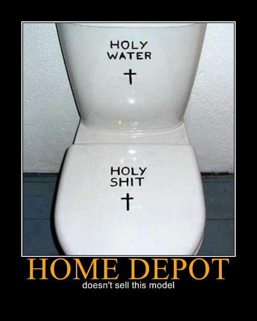 Holy toilet - OMG ! NiceOne