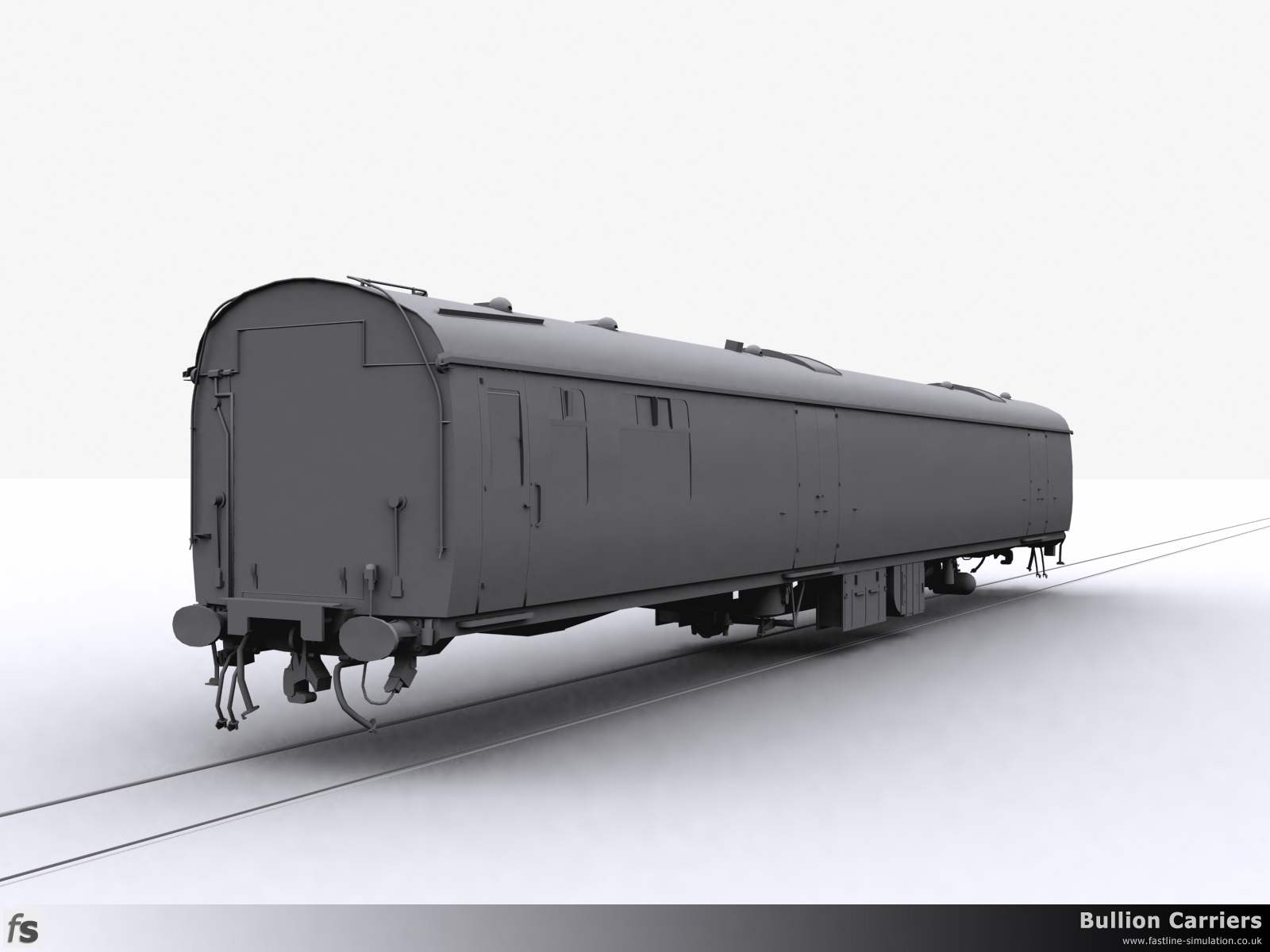 fastline simulation: Bullion Carriers: Body and Underframe Complete