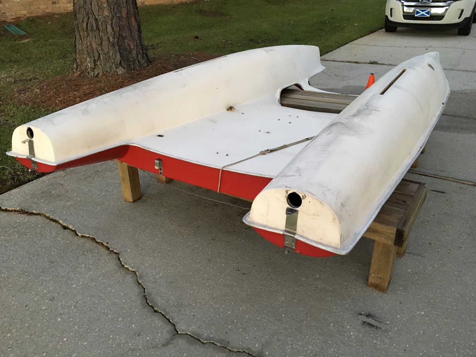 Small Boat Restoration: Alcort Catfish SMEDLEY