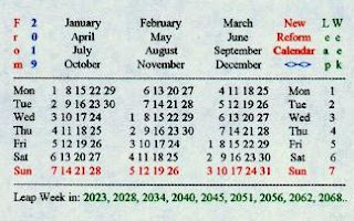 The New Calendar Will Satisfy Everyone