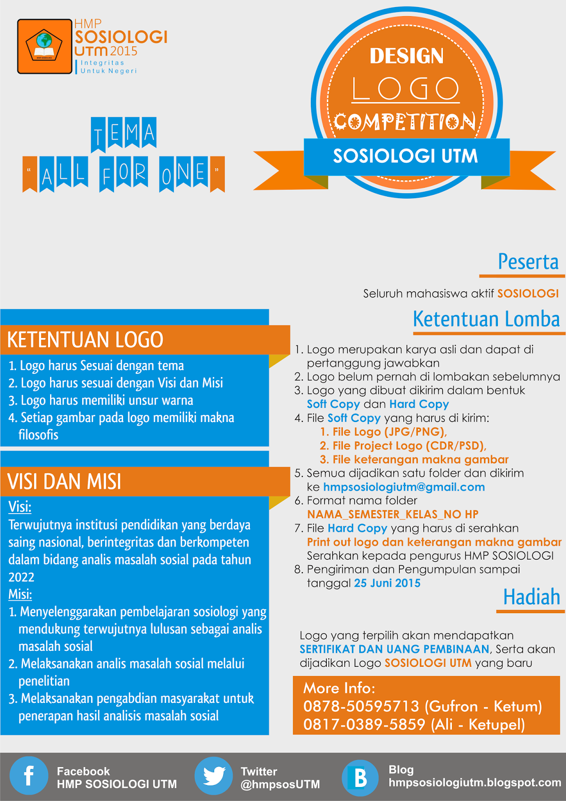Lomba Desain Logo Sosiologi UTM | HMP Sosiologi | Universitas Trunojoyo ...
