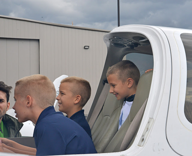 A school of fish: UVU Flight School Field Trip