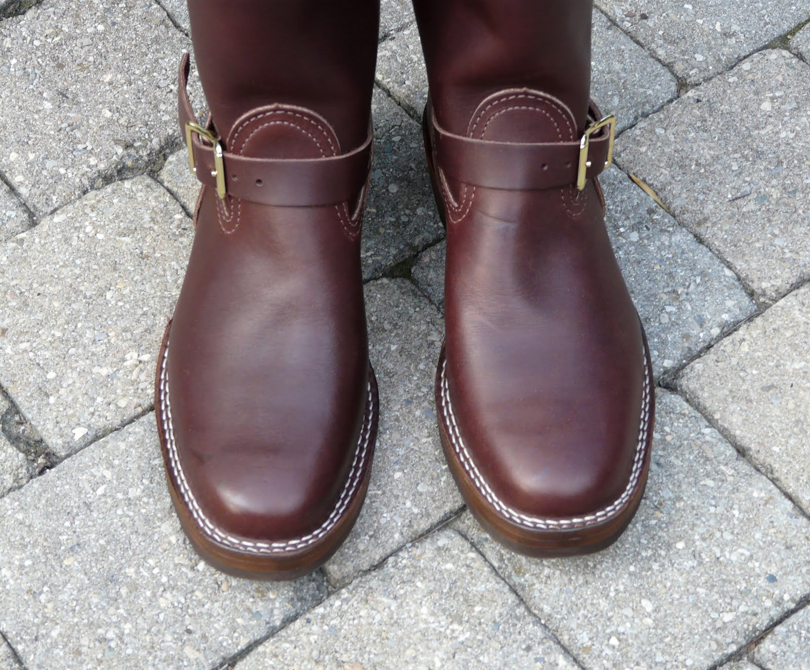 Vintage Engineer Boots: CUSTOM WESCO BOSS ENGINEER BOOTS "MP" TOE