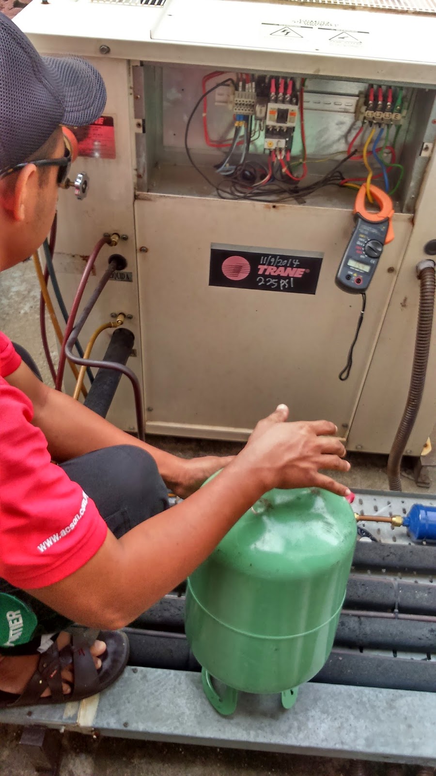 PERAN BUANA ENTERPRISE: Kerja-kerja penyelenggaraan unit air-cond di ...