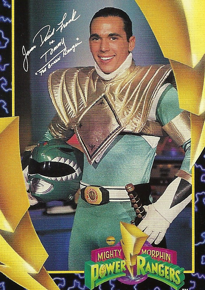 Power Rangers Media Info Archive: MMPR Audio Cassette Trading Card Scans