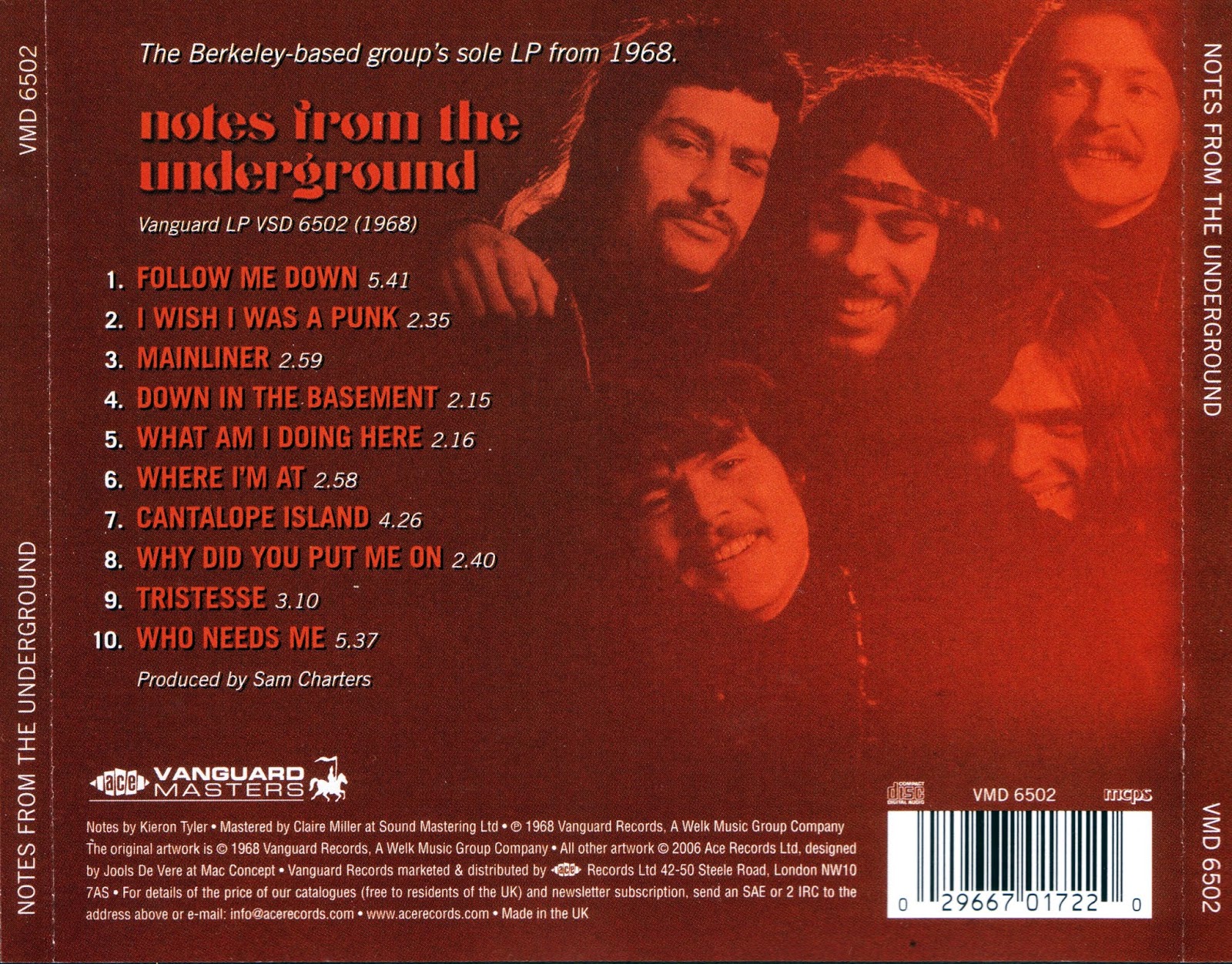 Pop On The Run: Notes From The Underground - Notes From The Underground ...