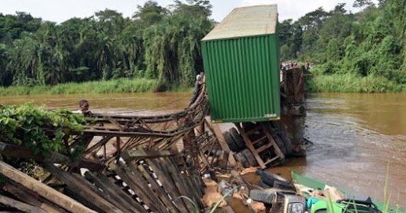 Lualaba : l’effondrement du pont Lukoshi perturbe les activités des ...
