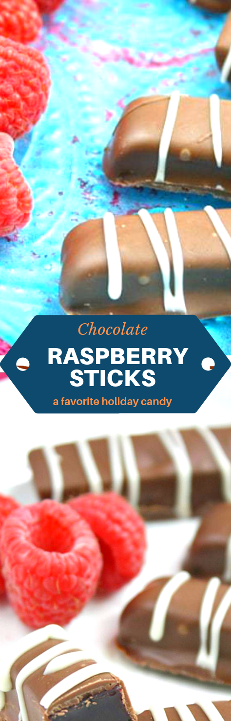 CHOCOLATE RASPBERRY STICKS - My Recipes