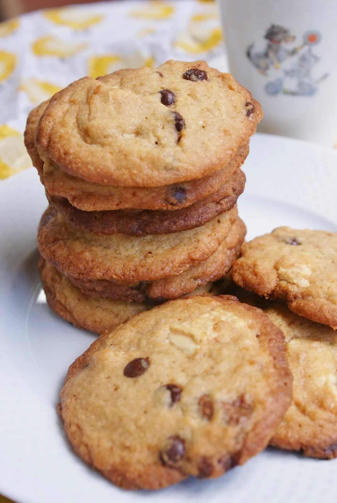 Las recetas de la tata: Cookies blanditas con tres chocolates