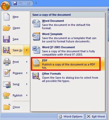 Cara Membuat File PDF Secara Offline | Tebari Info