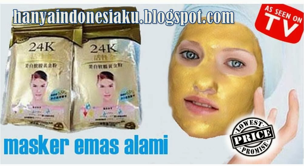 Masker Emas 24k murah, gold mask untuk Kecantikan anda Alami | Belanja ...
