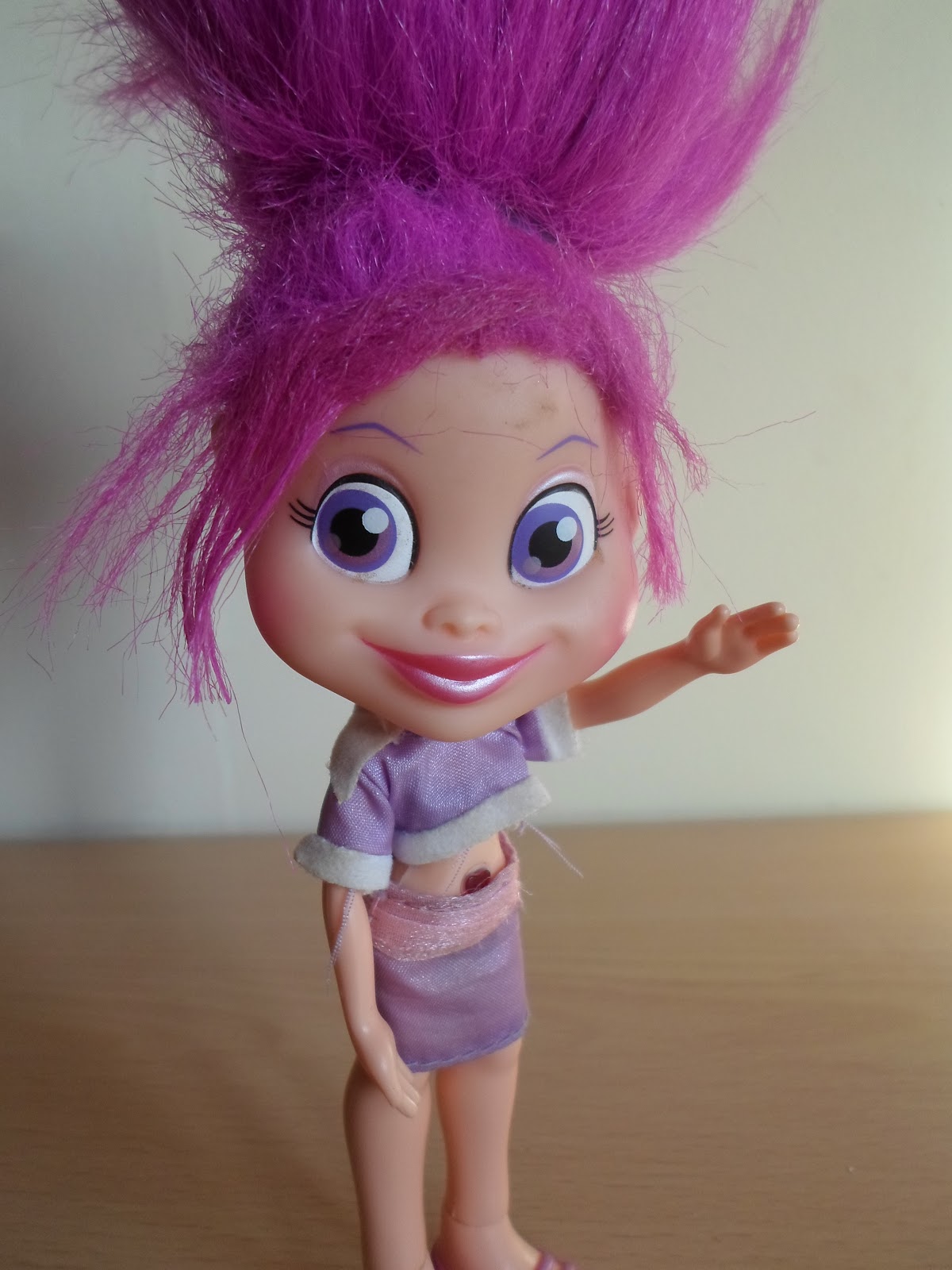 El rincón de mis muñecas: Trollz Amethyst Van Der Troll de Hasbro