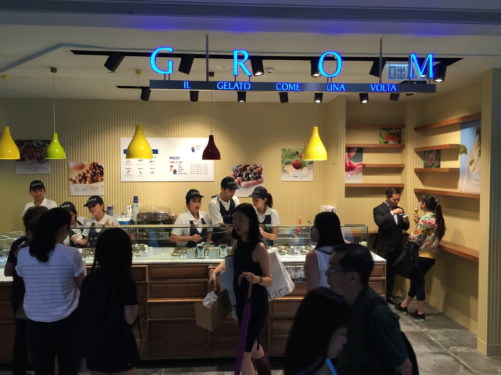 GROM - Italian Natural Gelato (Hong Kong, CHINA) ★★★☆☆ | A traveling ...