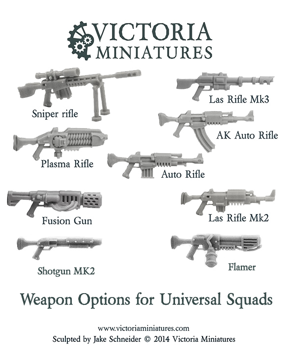 [TMP] "Victoria Miniatures - New Universal Squad " Topic