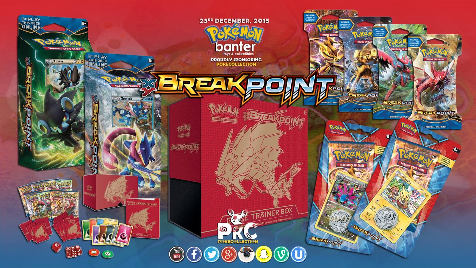 Pokémon TCG - BREAKpoint, Pokekyun Collection e BREAK Starter Pack