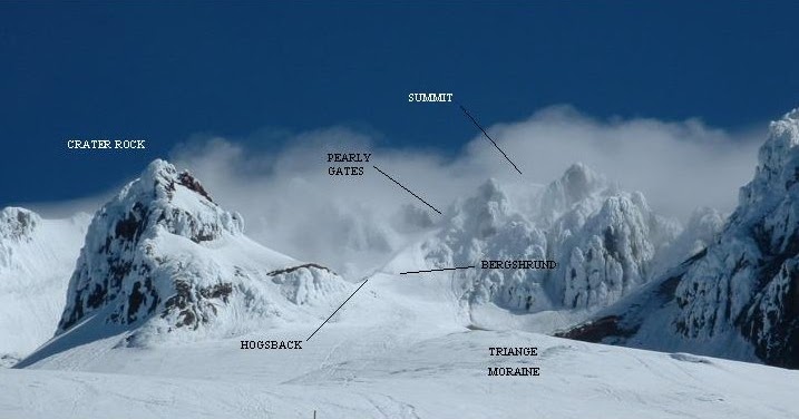 Mount Stuart Climb Project: Route: Mount Hood - South Side (Hogsback ...