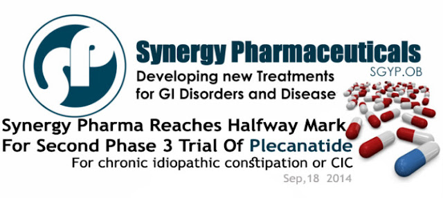 Synergy Pharmaceuticals Initiates Second Phase 3 Clinical Trial of ...