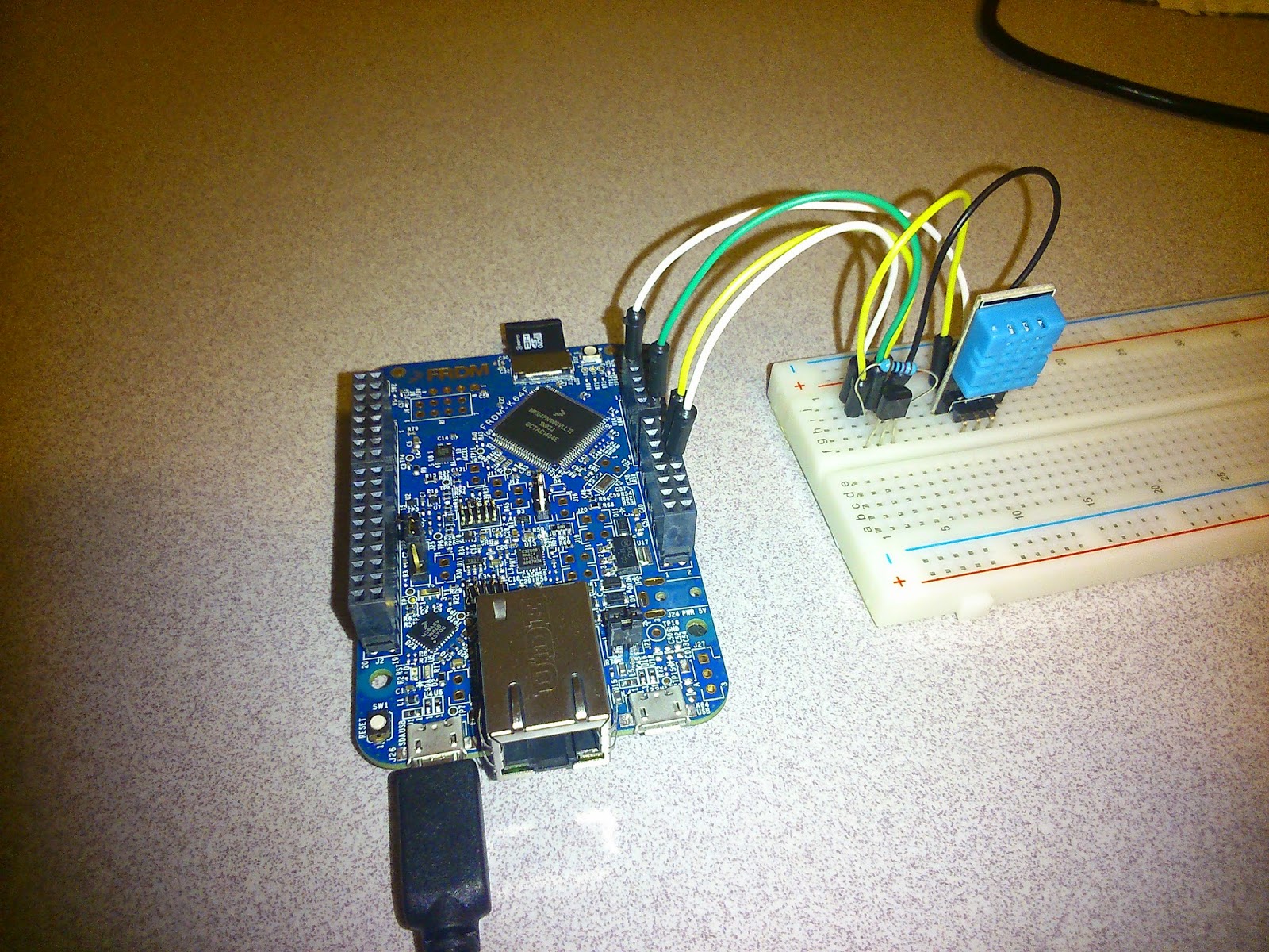 Embedded-Clovis: Weather datalogger with ARM cortex-M4 - part1