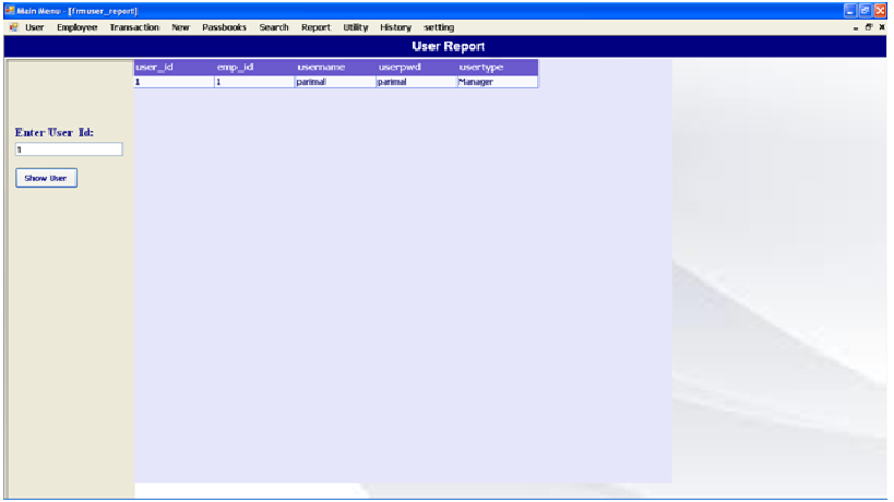 Parimal Chauhan Valasan: Bank Management System