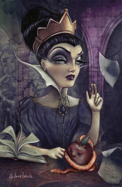 Sirenas con boca de rape: La Malvada Reina Grimhilde