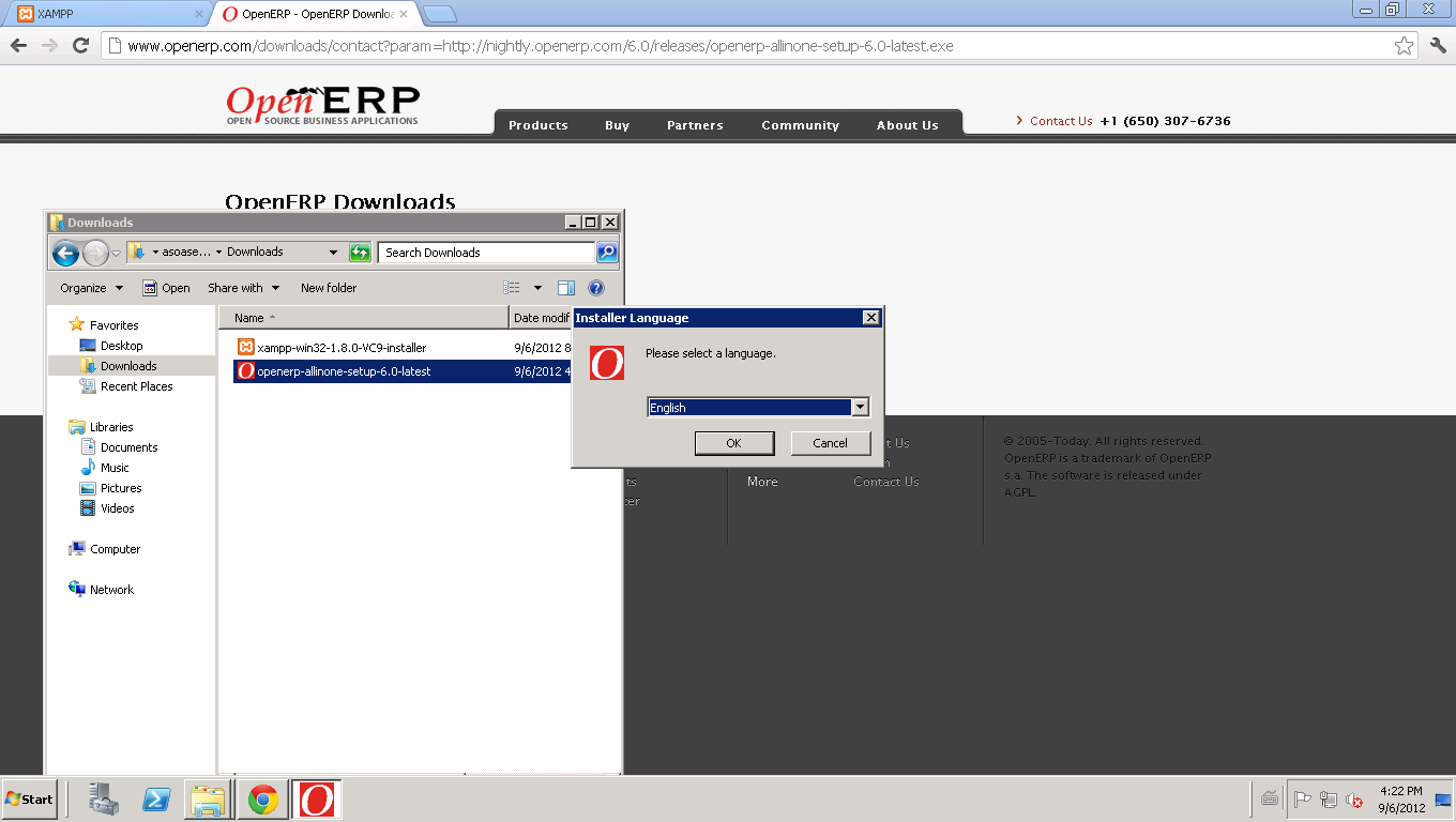 Global Dynamics Systems: Guía Instalación Open ERP 6.0