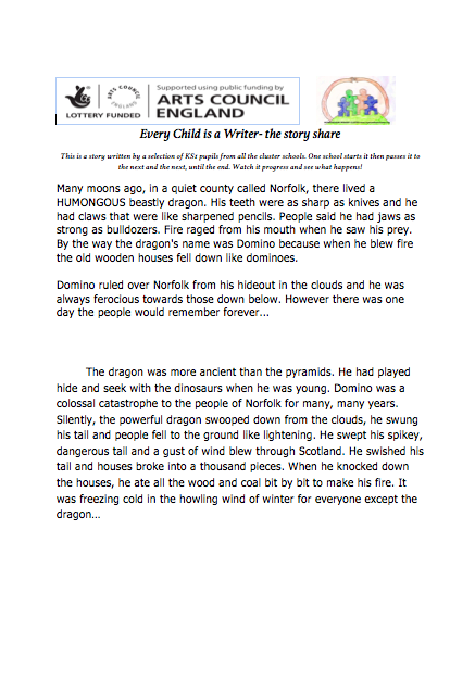 Every Child is a Writer!: Key Stage 1 COMPLETED Story Share