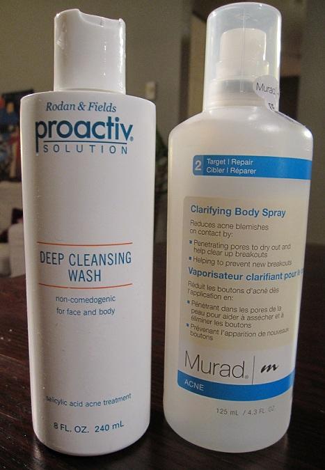 Red Lip Gloss: Preventing Bacne: Proactiv vs. Murad