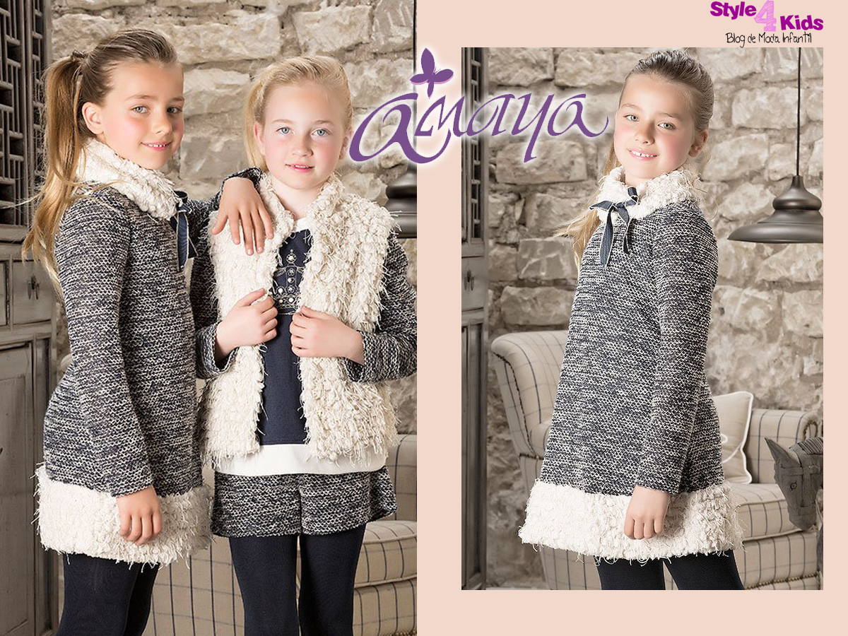 Style 4 Kids: Amaya Moda Infantil - Elegancia este Invierno