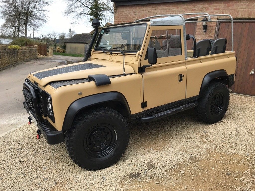 Landrover Defender: Defender Desert Storm 90 LHD Soft Top - 300 Tdi ...