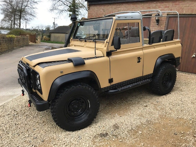 Landrover Defender: Defender Desert Storm 90 LHD Soft Top - 300 Tdi ...