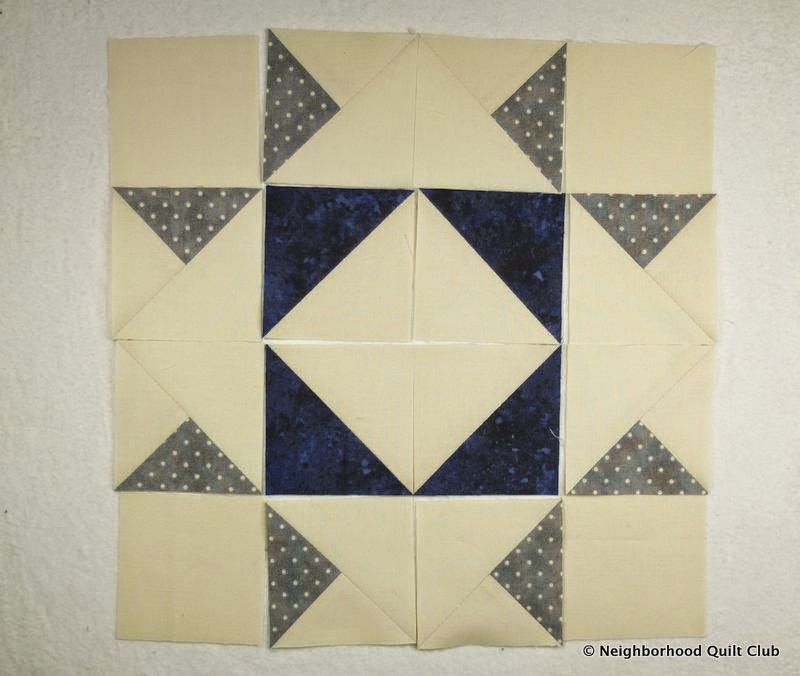 Neighborhood Quilt Club: Around the Corner - Quilt Block Tutorial