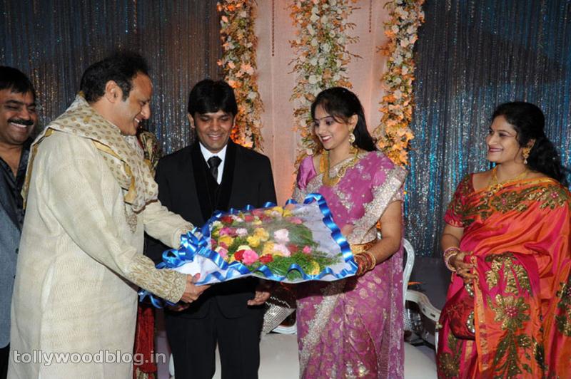 Tollywood Celebrities @ Ambika Krishna Son Marriage Reception