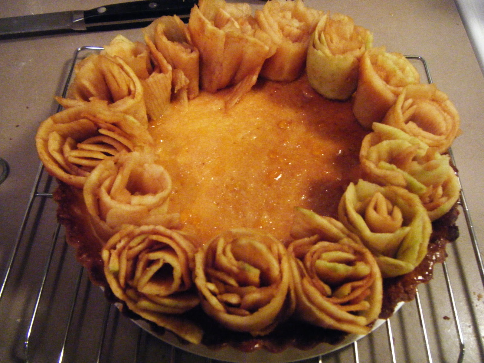 Noodles for Breakfast: Fancy Apple Custard Tart