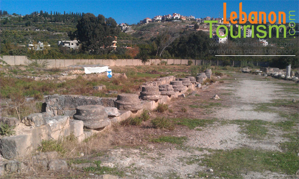 Temple of Eshmun Lebanon, Phoenician ruins in Sidon, South of Lebanon