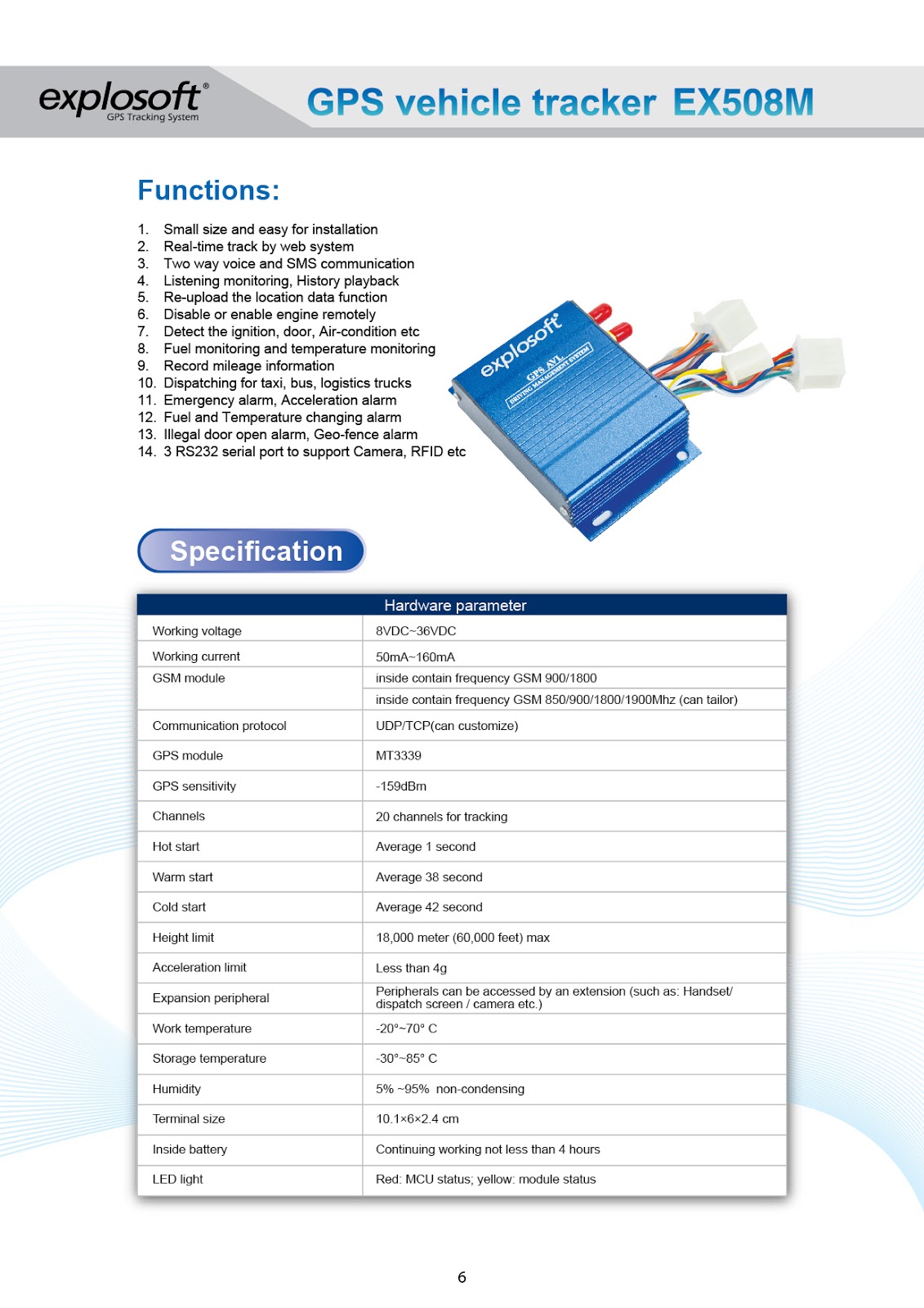 Explosoft GPS Tracking Vehicle System: GPS Tracker Models Products