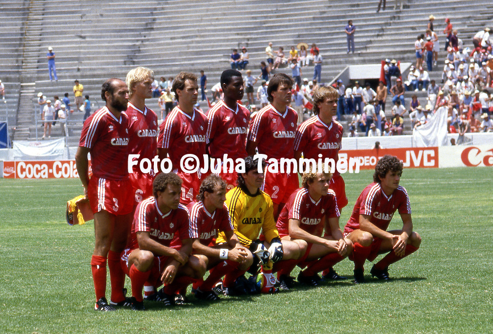 Kit Design, by eroj: 1986 Canadá (Home e Away)