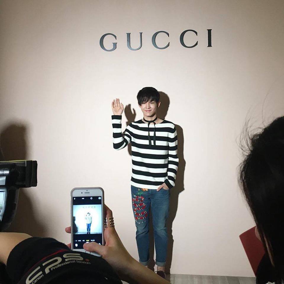 WINNERs Nam Taehyun at GUCCI Pop-Up Store - WINNER UPDATES