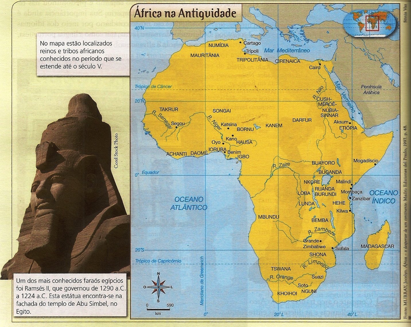 SHOW DE HISTÓRIA: MAPAS DA AFRICA ANTIGA
