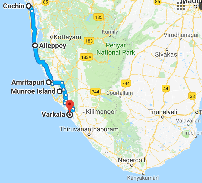 De Kochi à Varkala, la mer, les backwaters et Amma - Trotte le monde