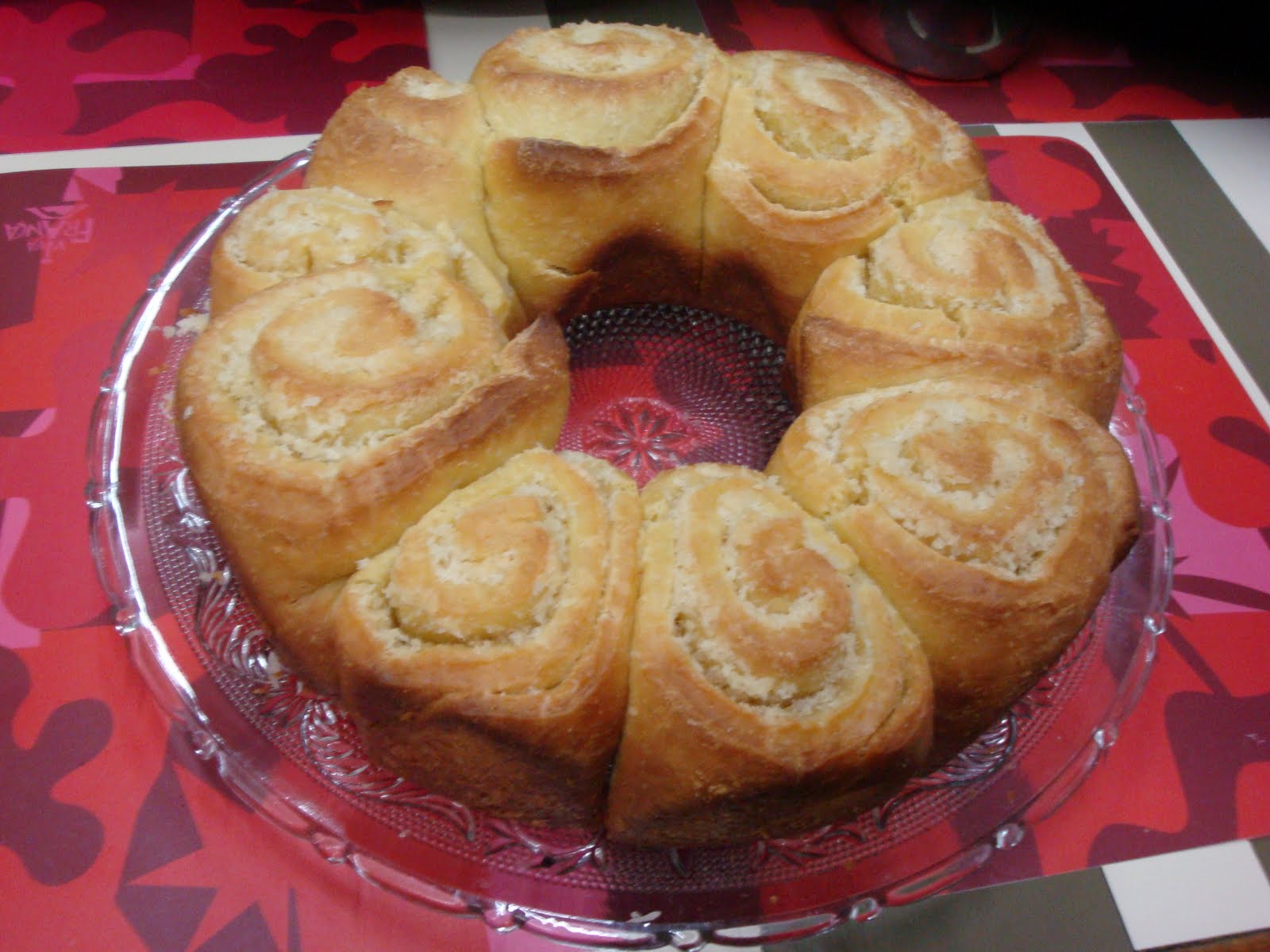 Receitas Vó Ivone: Rosca Flor - Varginha/Gustavo